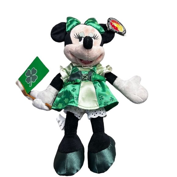 Disney | Accents | Disney Parks Ireland Irish Minnie Mouse Plush New ...